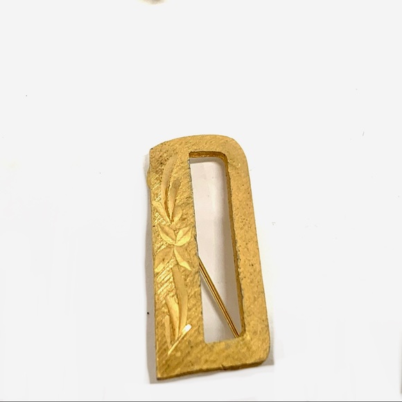 Mamselle | Jewelry | Vintage Mamselle Initial Letter D Monogram Brooch ...